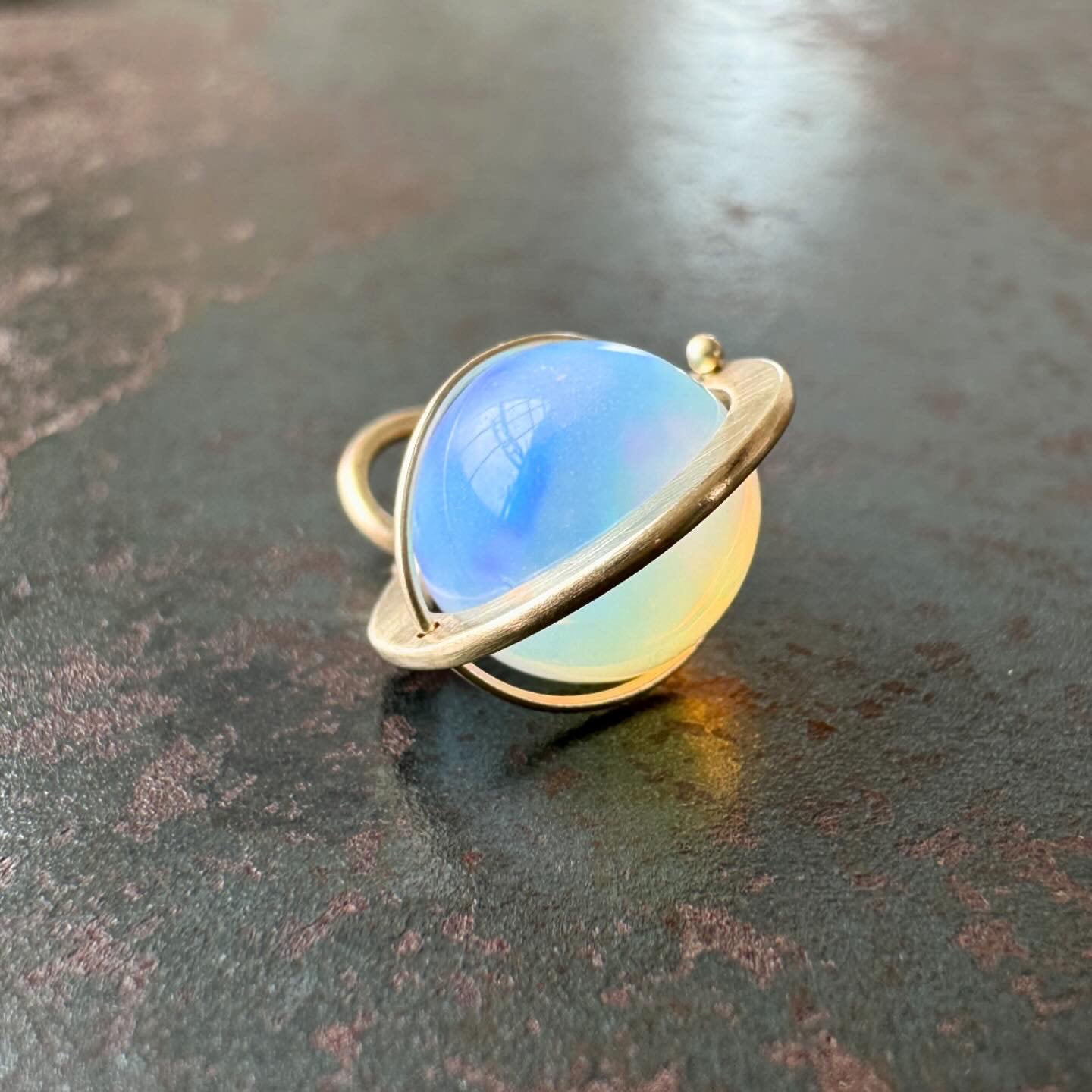 Captured Cerulean Flash Opal Orb – hilaryfinck.com