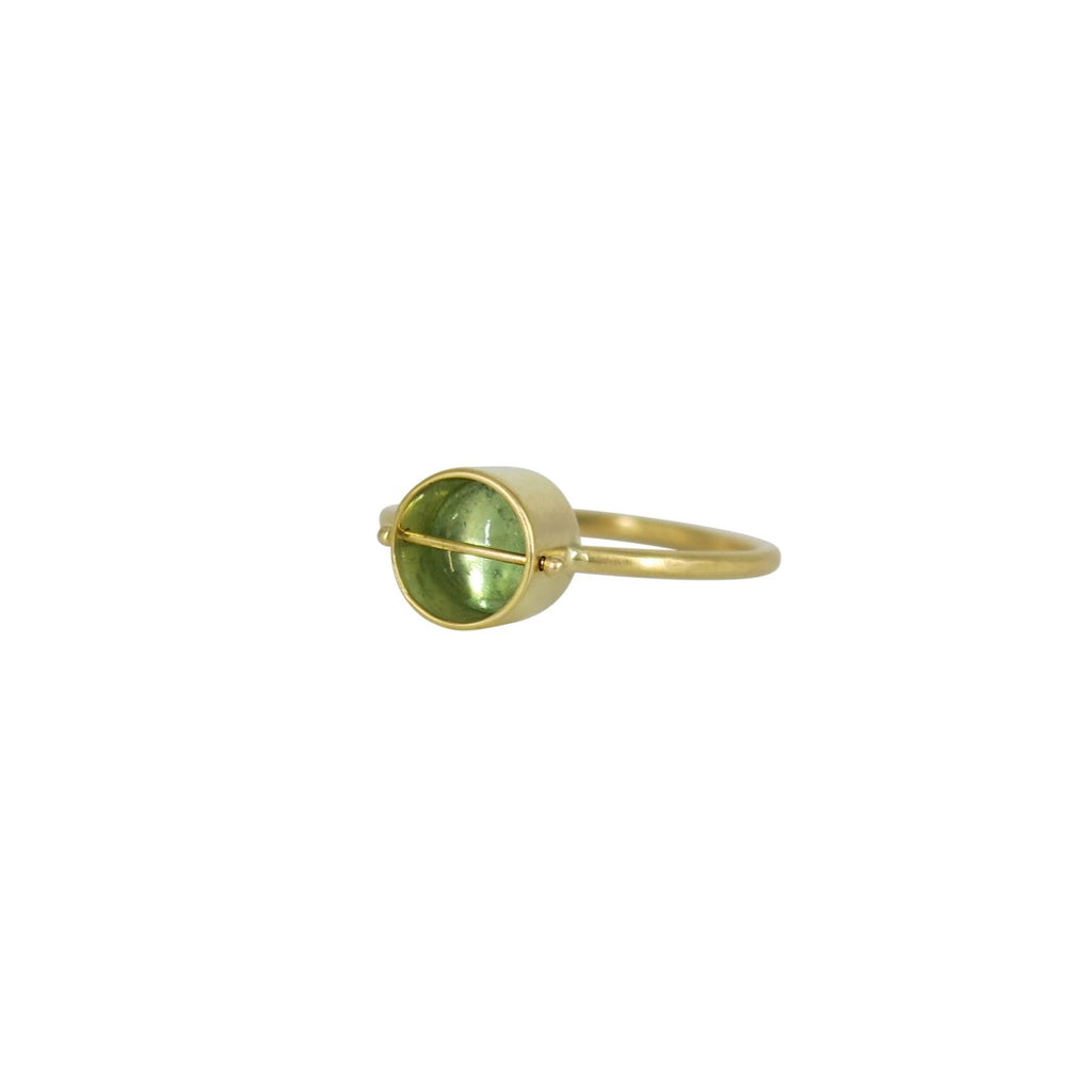 Captured Neon Green Beryl Ring – hilaryfinck.com
